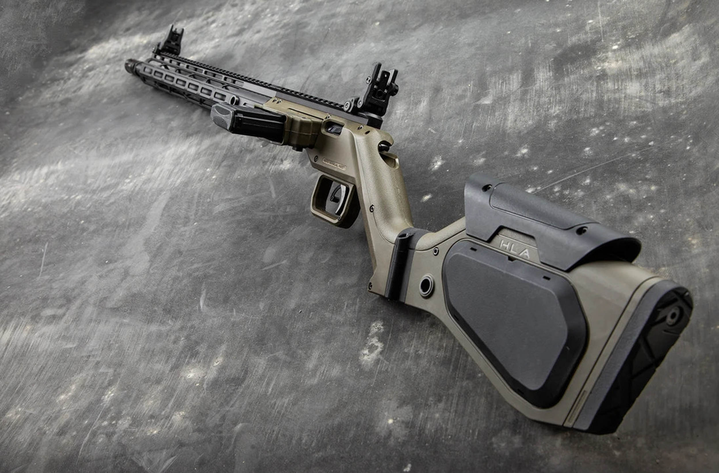 Carabine à verrou HERA ARMS H6 cal 222 Rem - OD Green